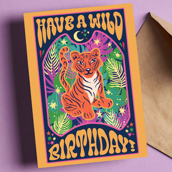 Wild Birthday Card - Etsy