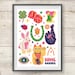 Good Luck Poster - Lucky Charms Print - Graduation- New Job ...