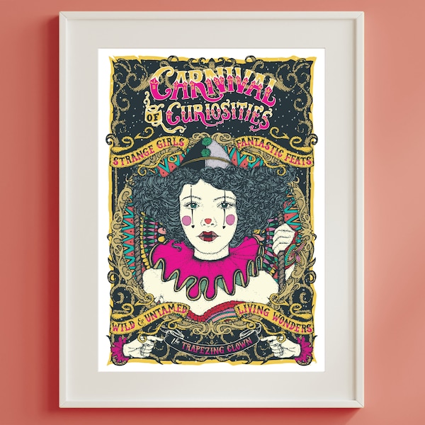 Circus Wall Art - Etsy