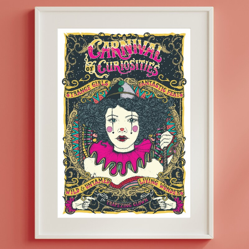 Circus Poster - Etsy