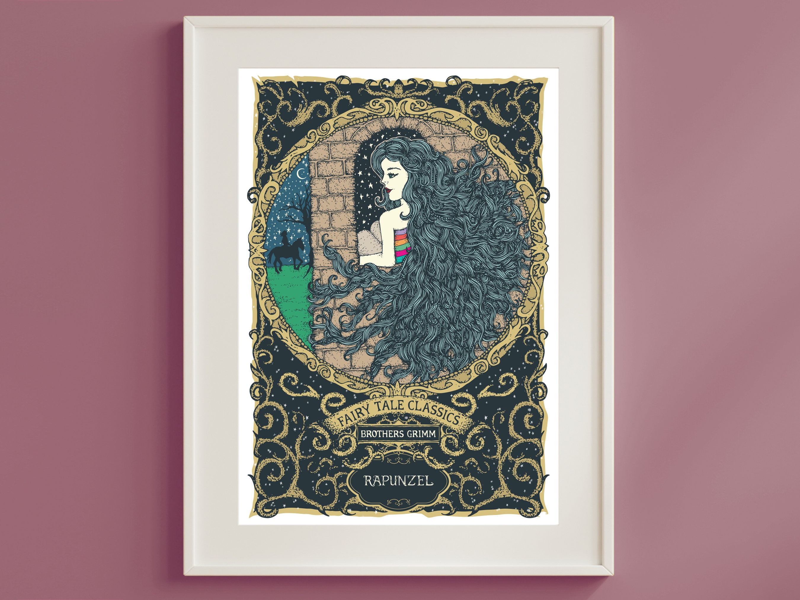 Rapunzel Grimm Brothers Fairy Tales