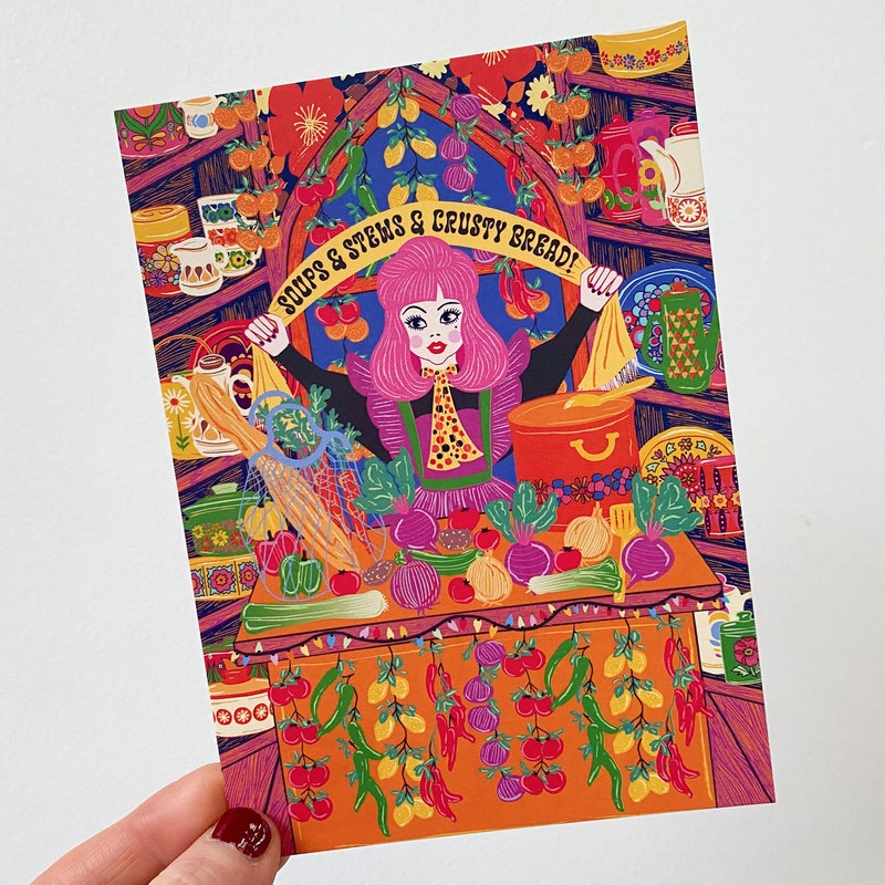 Kitsch Postcards - Etsy
