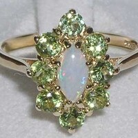 Opal and Peridot - Etsy