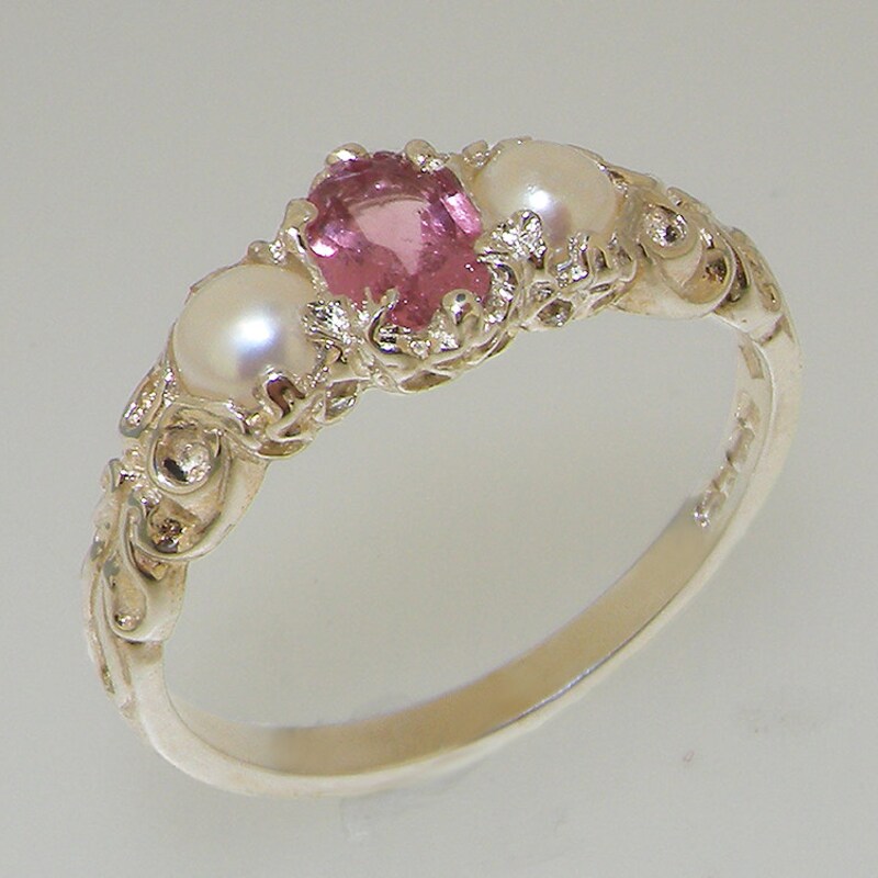 Pink Pearl Ring - Etsy
