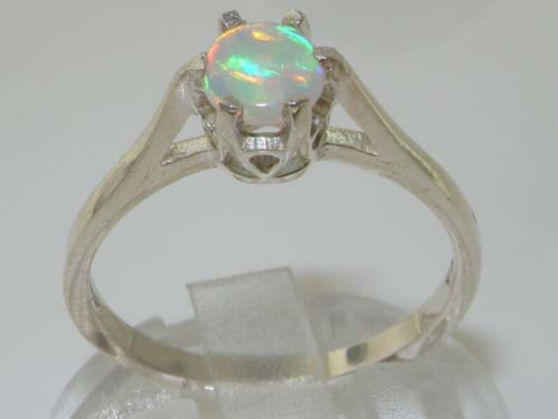English Natural Colorful Opal High Quality Solid 925 Sterling - Etsy