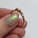 English 9K Yellow Gold Cute Dainty Mouse Ring Made in England Vintage ...