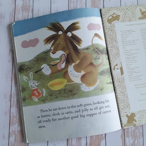 Tawny Scrawny Lion Little Golden Book 1980, Vintage Children's Books ...
