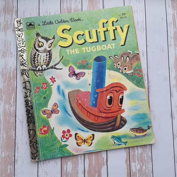 Scuffy the Tugboat - Etsy