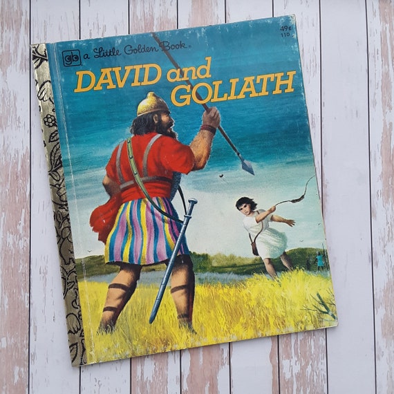 David and Goliath Little Golden Book Little Golden Books - Etsy