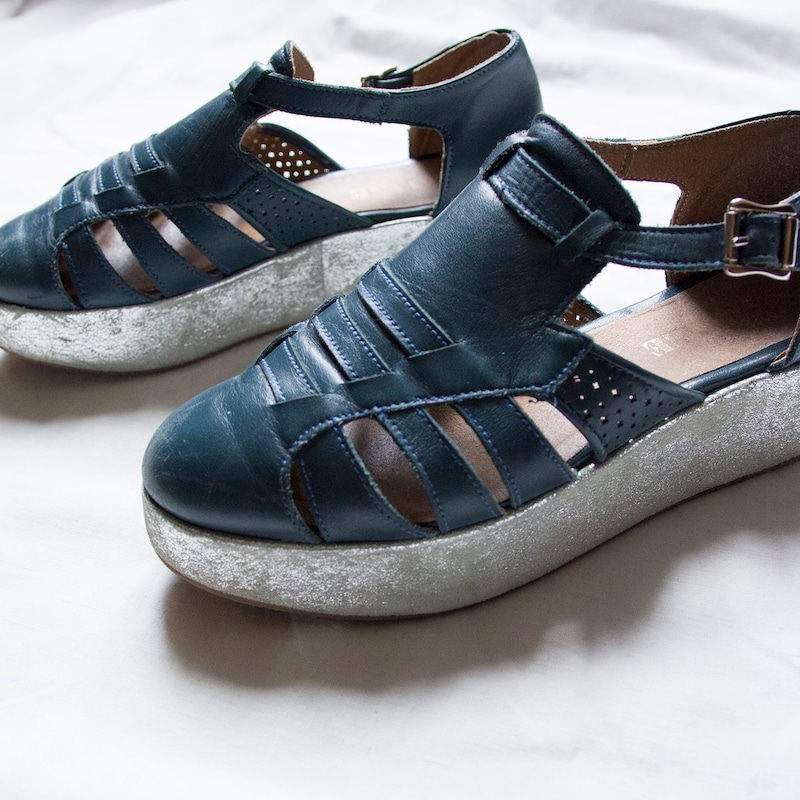 70s Platform Sandals - Etsy