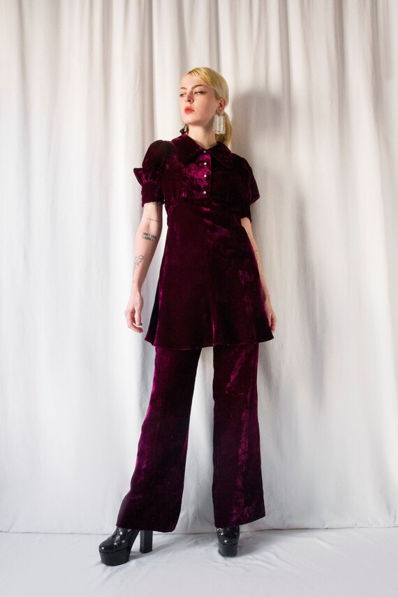 Vintage italian crush velvet - Gem