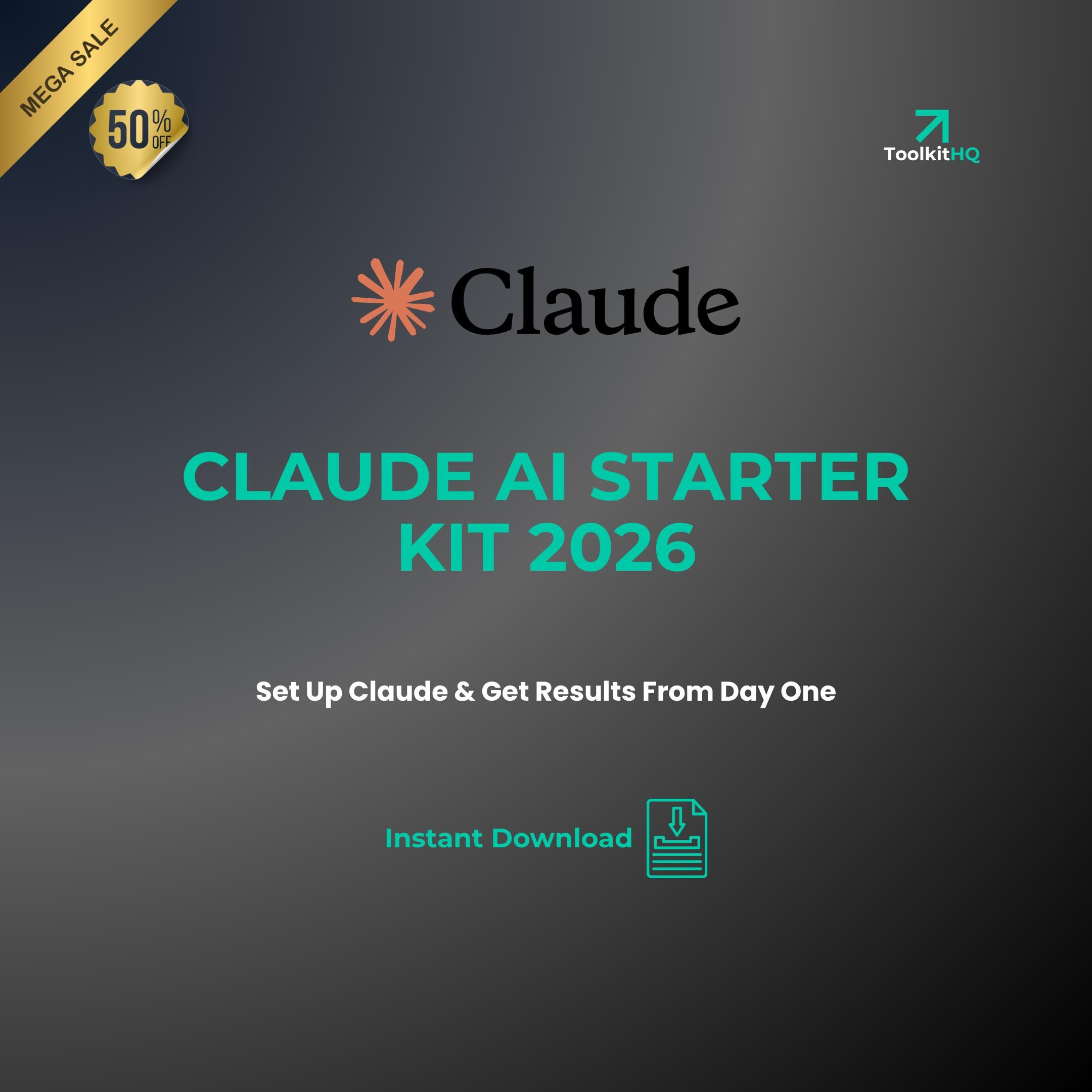 Claude AI Starter Kit | Setup Guide, Prompts, Notion Tracker, Cheet ...