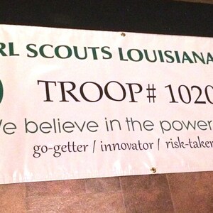 Custom Girl Scout Troop Banner - Etsy