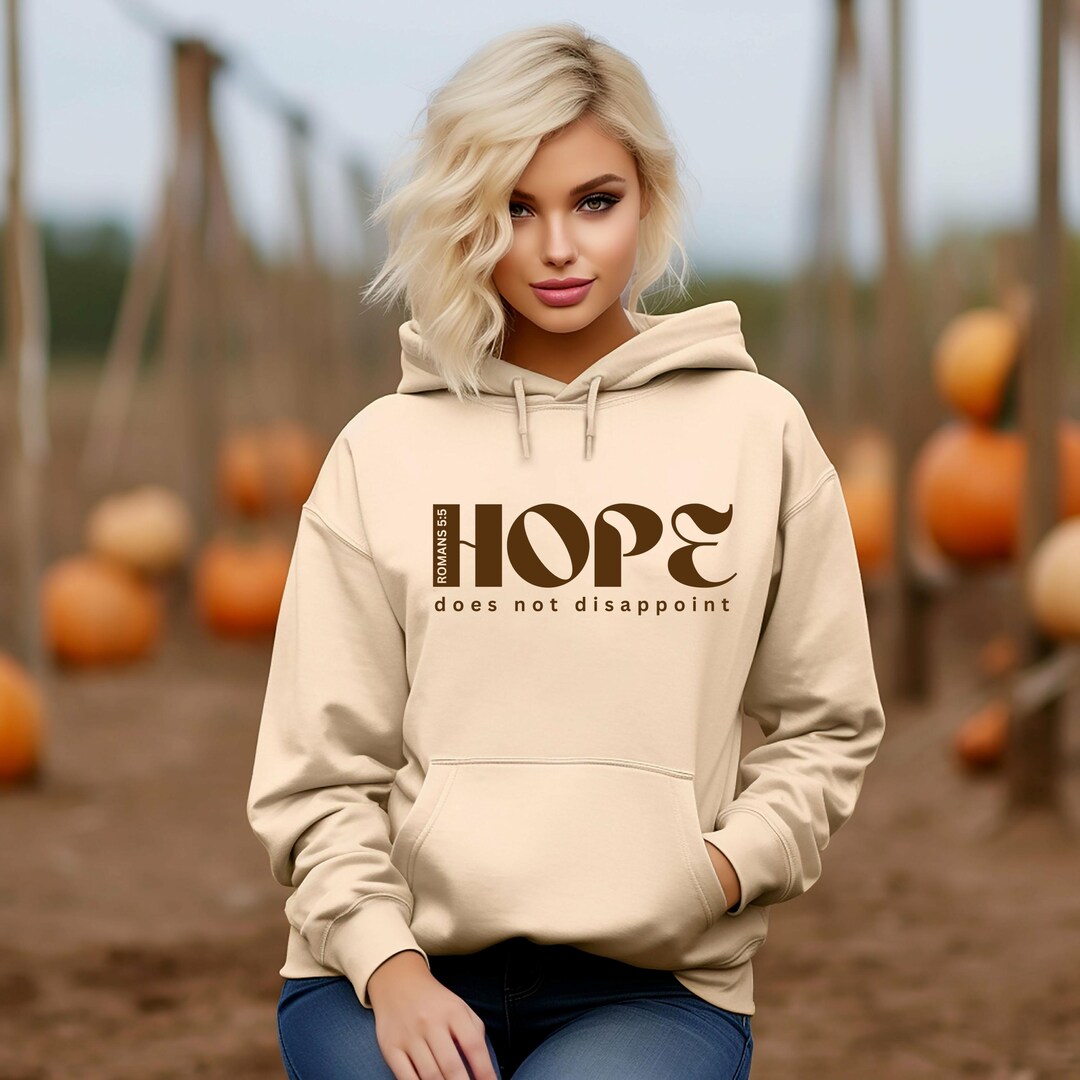 Hope Does Not Disappoint Hoodie - Etsy