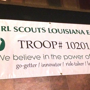Custom Girl Scout Troop Banner - Etsy