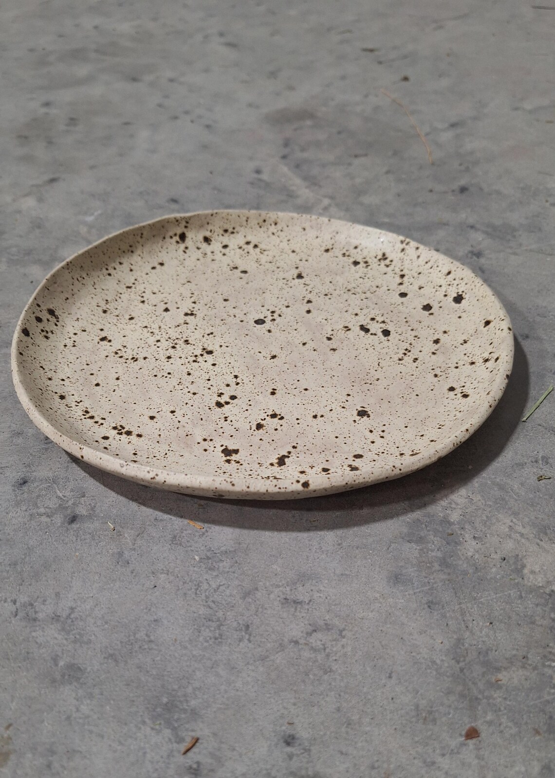 Handmade Set of Plate and Small Bowl. Handmade Ceramics, Pinched ...