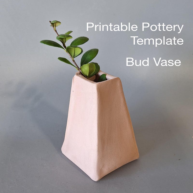 Printable Vase Templates - Etsy