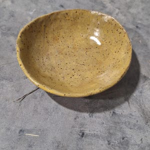 Handmade Set of Plate and Small Bowl. Handmade Ceramics, Pinched ...