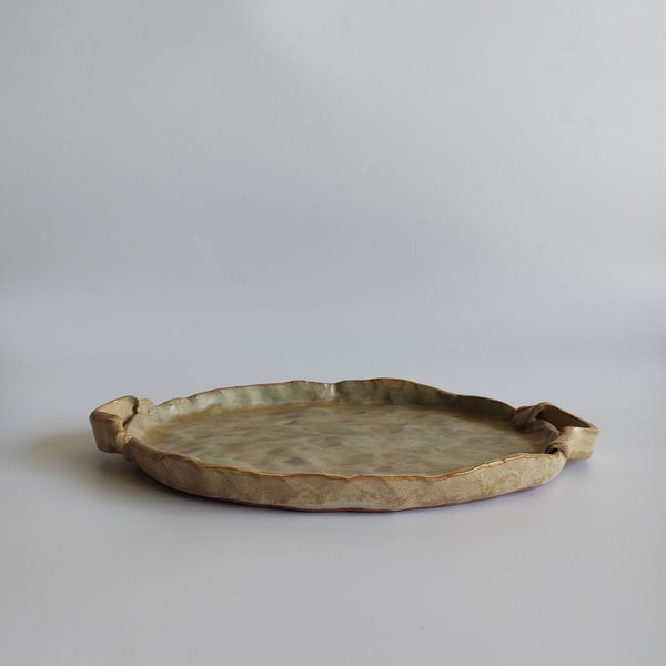 Handmade Pottery Tray - Etsy