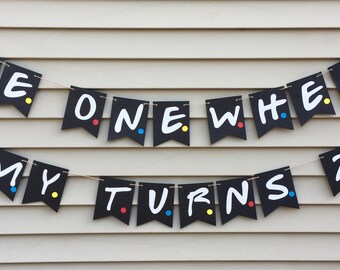 Friends Birthday Banner | Etsy