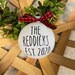Rae Dunn Inspired Reindeer Name Ornaments, Farmhouse Ornaments ...