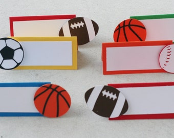 Baseball Place Cards - Etsy