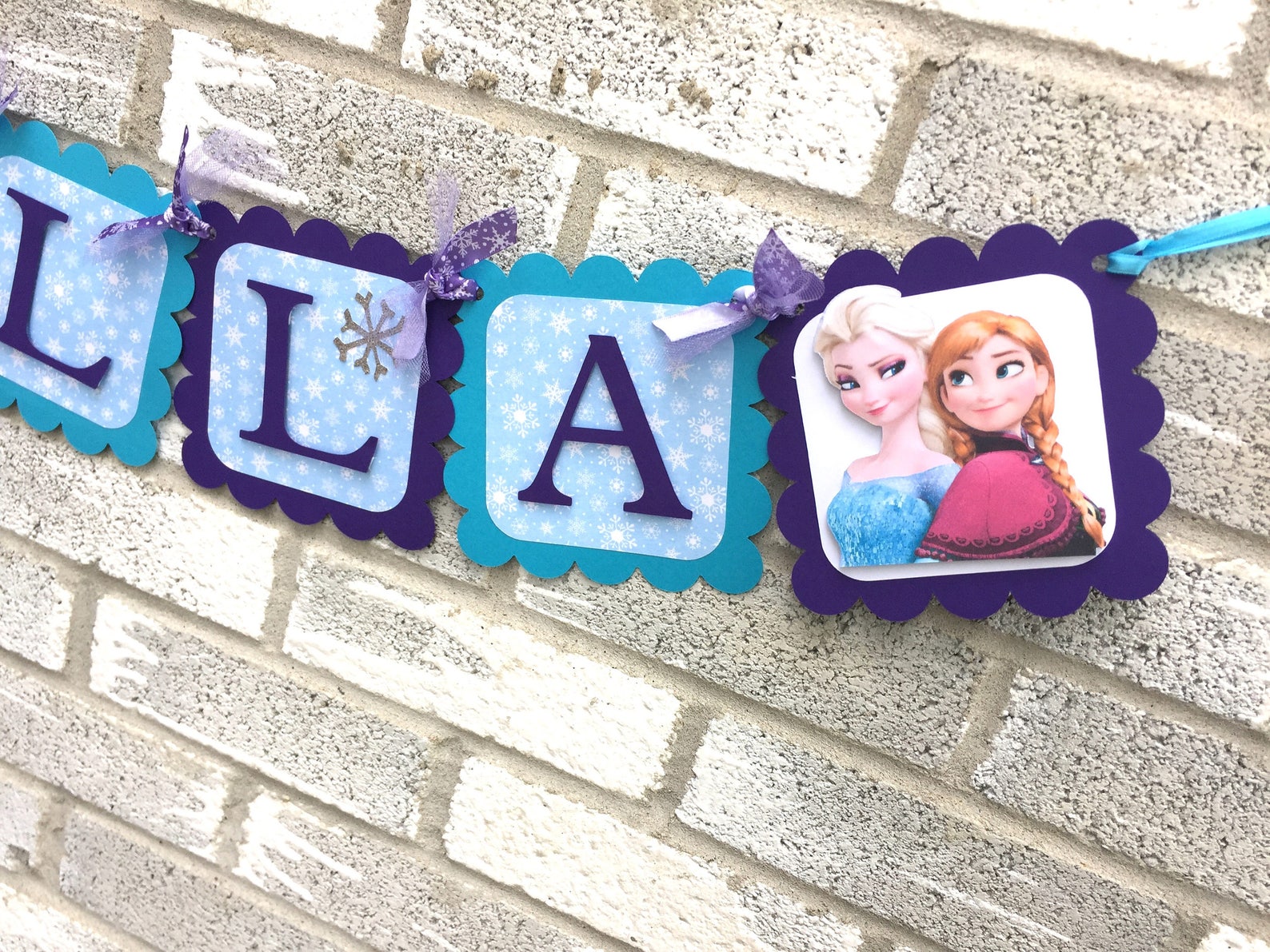 FROZEN Birthday Banner Frozen Banner Frozen Happy Birthday - Etsy