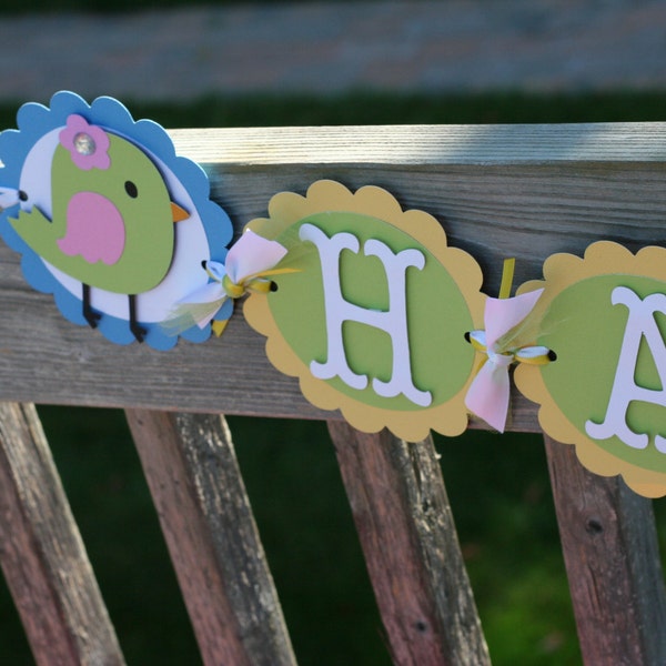 Bird Banner - Etsy