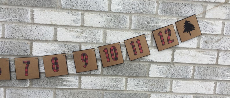 Lumberjack Photo Banner Monthly Photo Banner Buffalo Plaid | Etsy