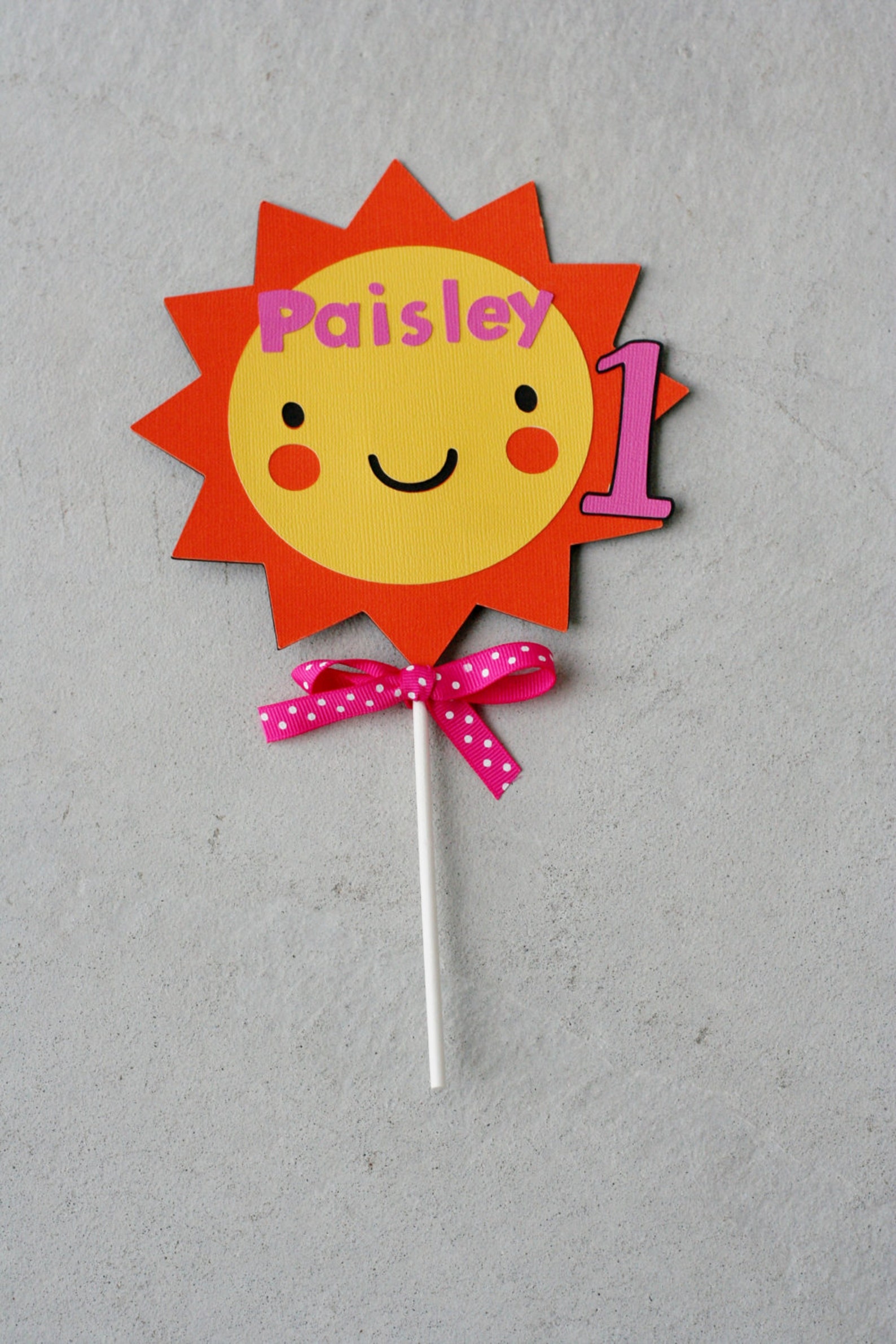 6pc Sunshine Centerpiece Pick Set Sunshine Party You Are My - Etsy