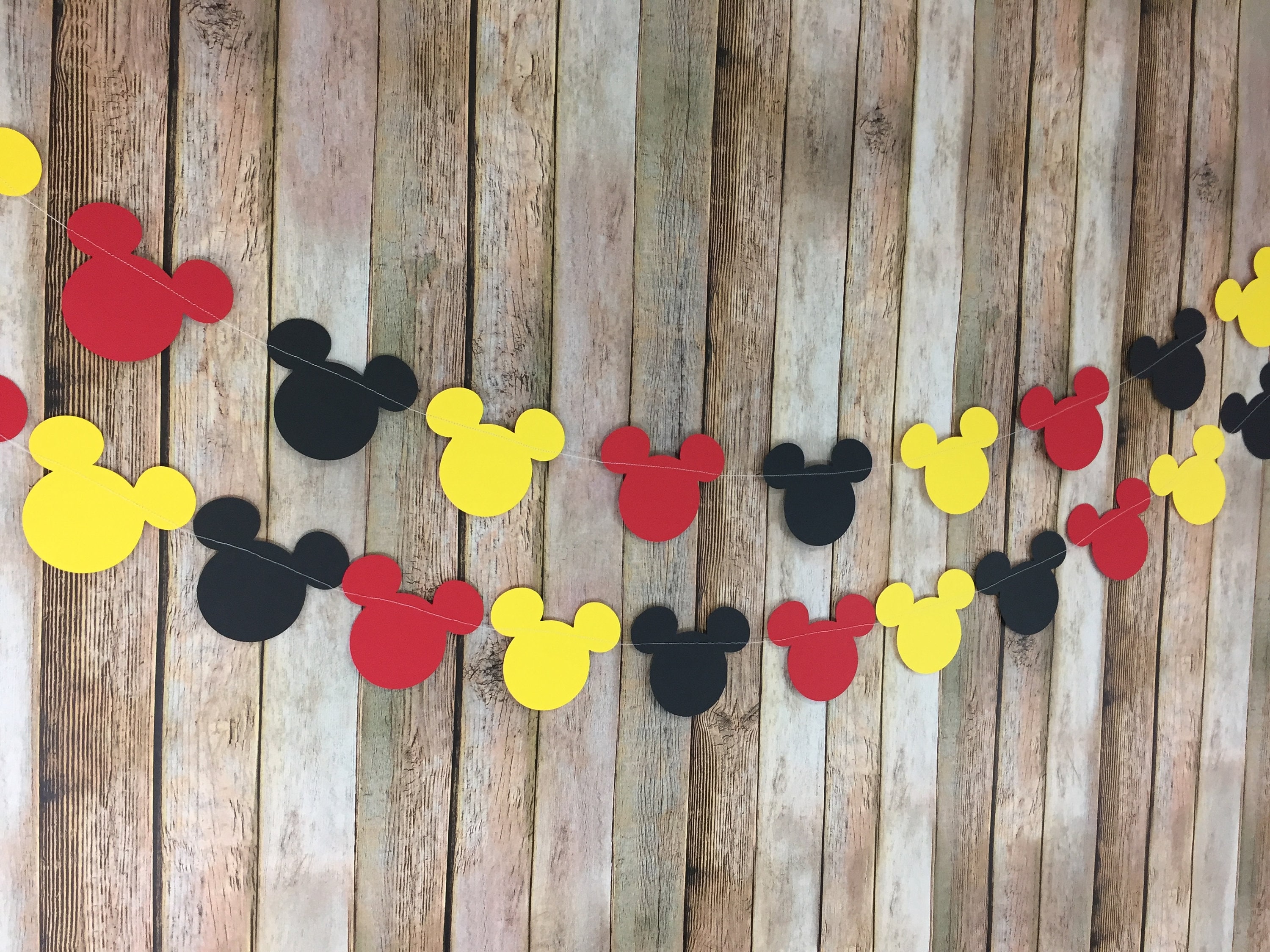 Mickey Mouse Birthday Banner