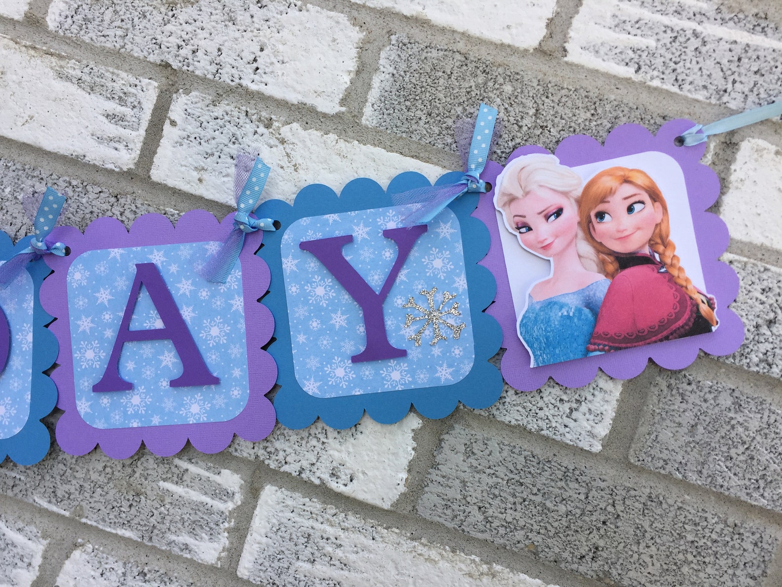 FROZEN Birthday Banner Frozen Banner Frozen Happy Birthday - Etsy