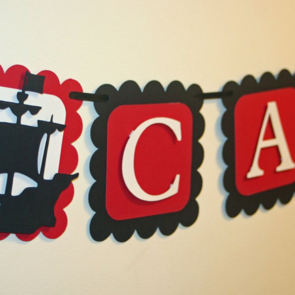 Pirate Banner - Etsy