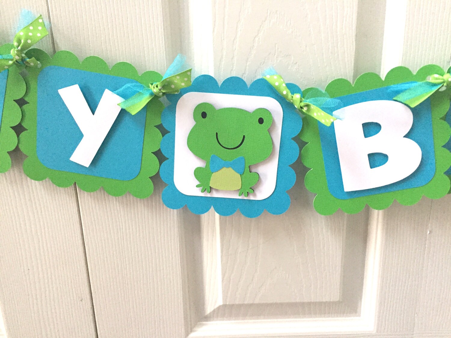 Frog Banner Frog Birthday Banner Frog Happy Birthday Banner - Etsy