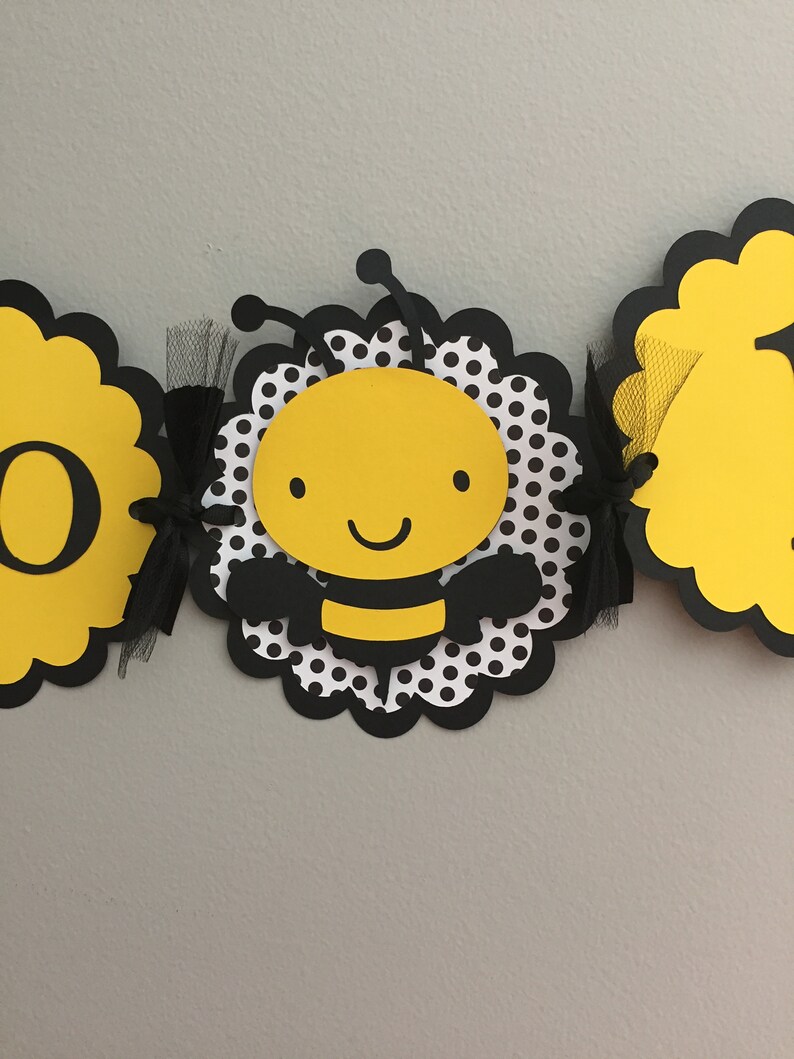 Fun to Bee 1 Banner Bee Banner Fun to Bee One Banner Bee - Etsy