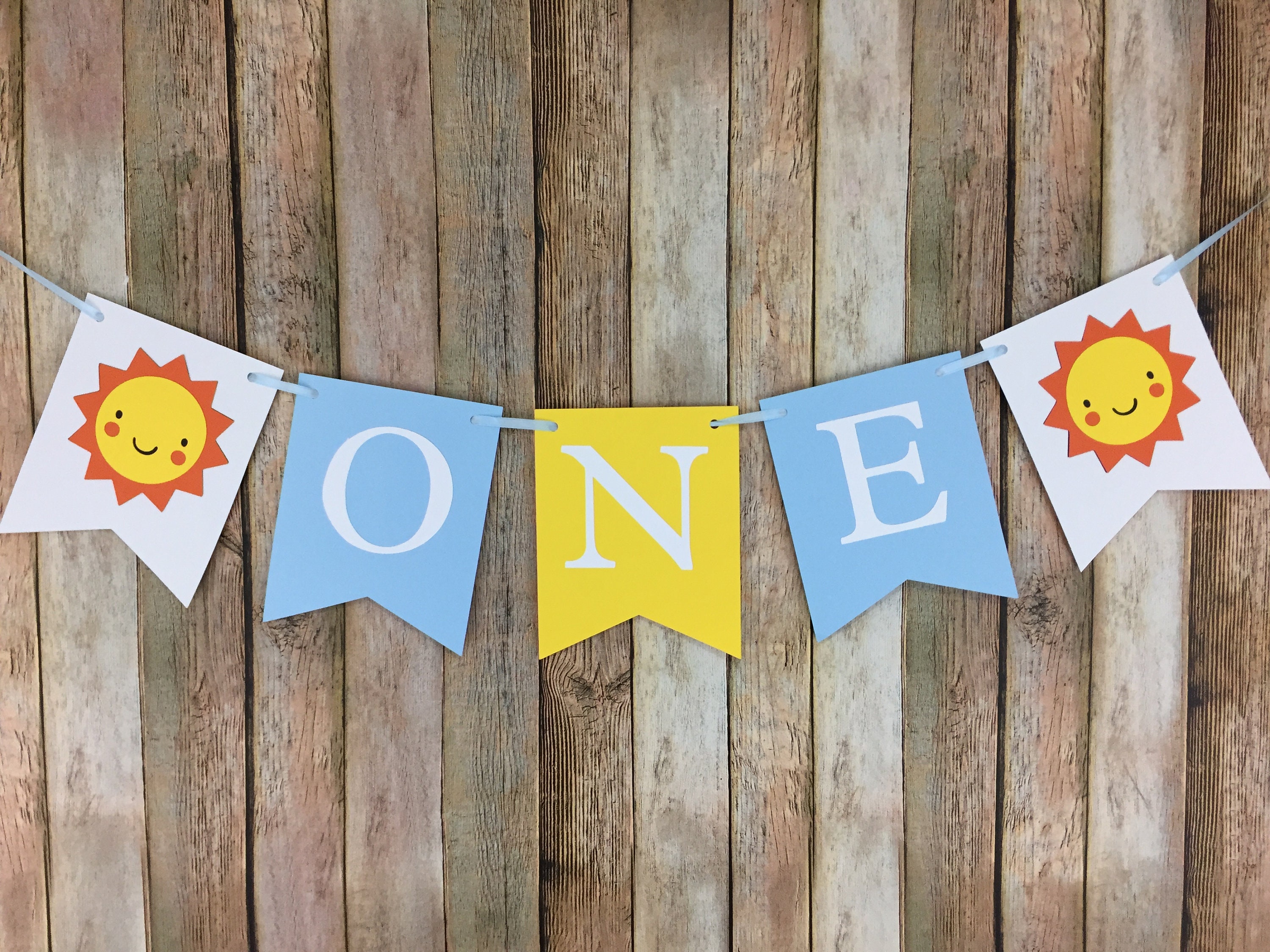 Sunshine Banner Sunshine Birthday Decorations Highchair | Etsy