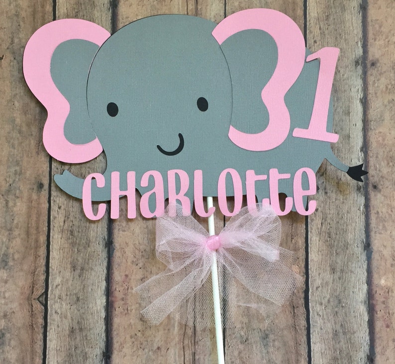 Elephant Smash Cake Topper Smash Cake Topper Elephant Cake - Etsy