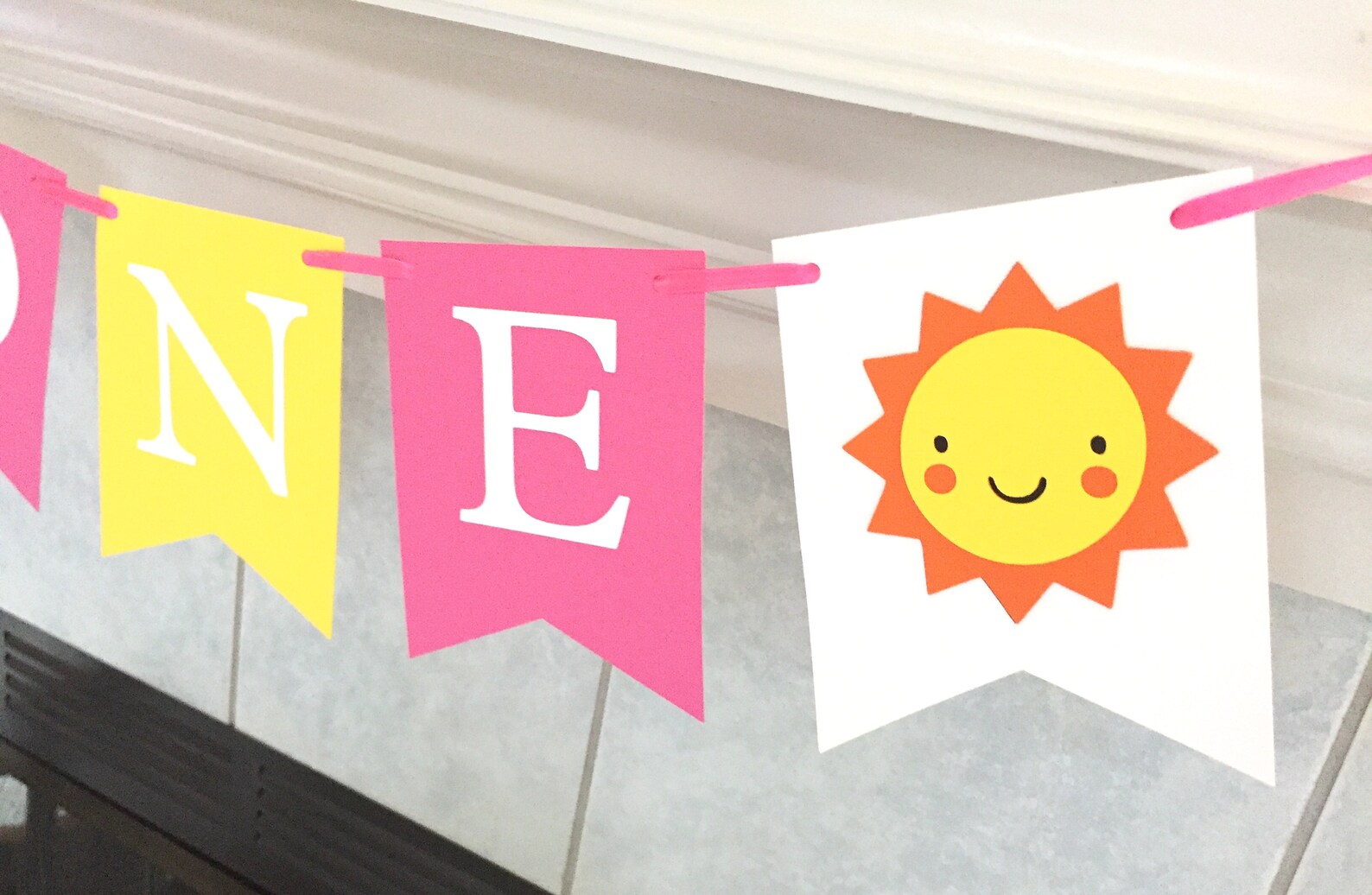 Sunshine Banner Sunshine Birthday Decorations Highchair - Etsy