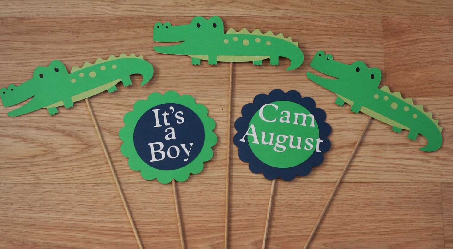 Alligator It's a Boy Baby Shower Banner Alligator Banner | Etsy