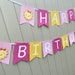 Sunshine Banner, Happy Birthday Banner, Pink and Yellow Sunshine Party ...