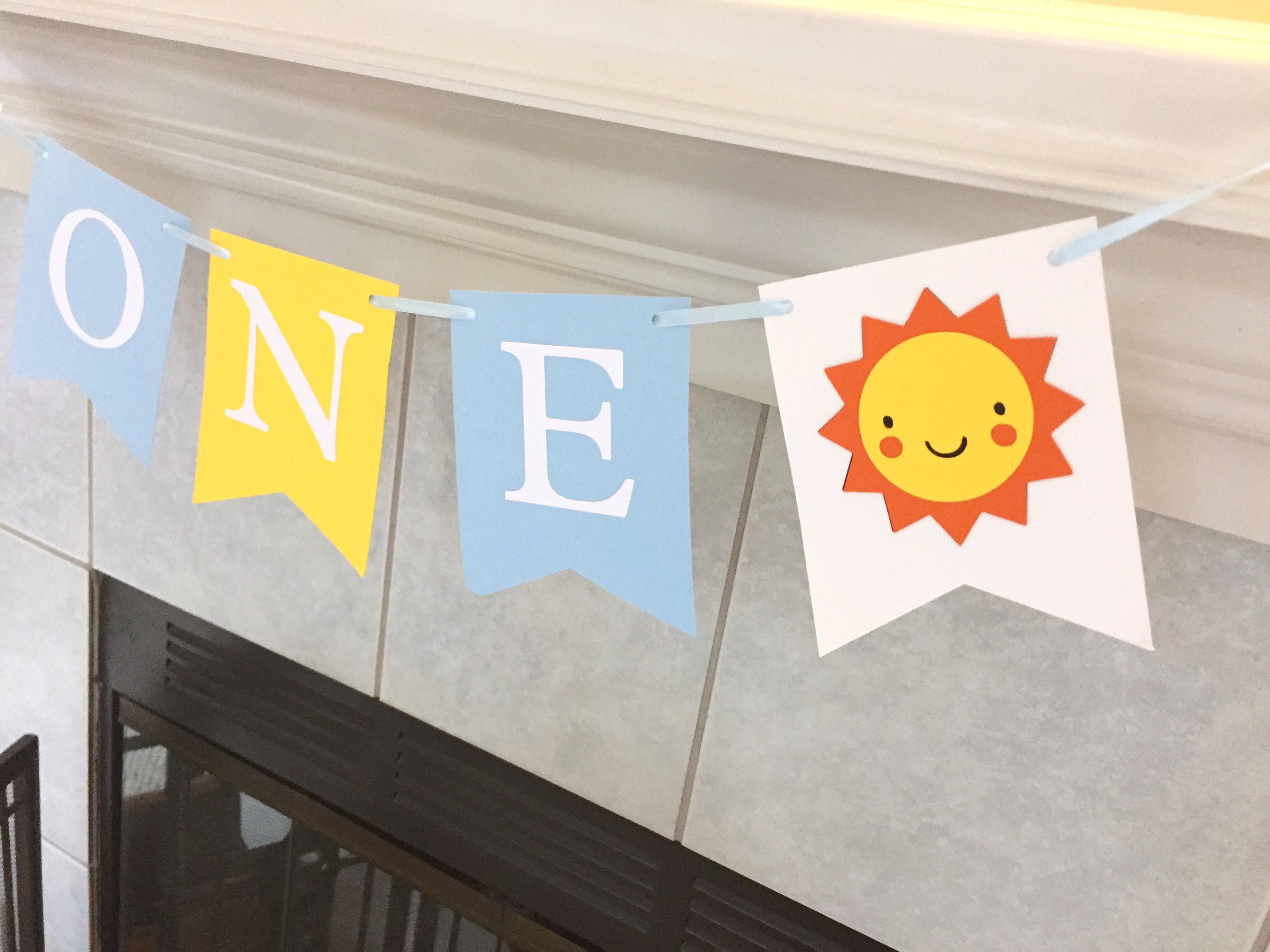 Sunshine Banner Sunshine Birthday Decorations Highchair | Etsy