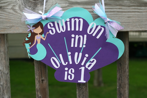 Paper & Party Supplies Party Supplies Party Décor Mermaid Mermaid ...