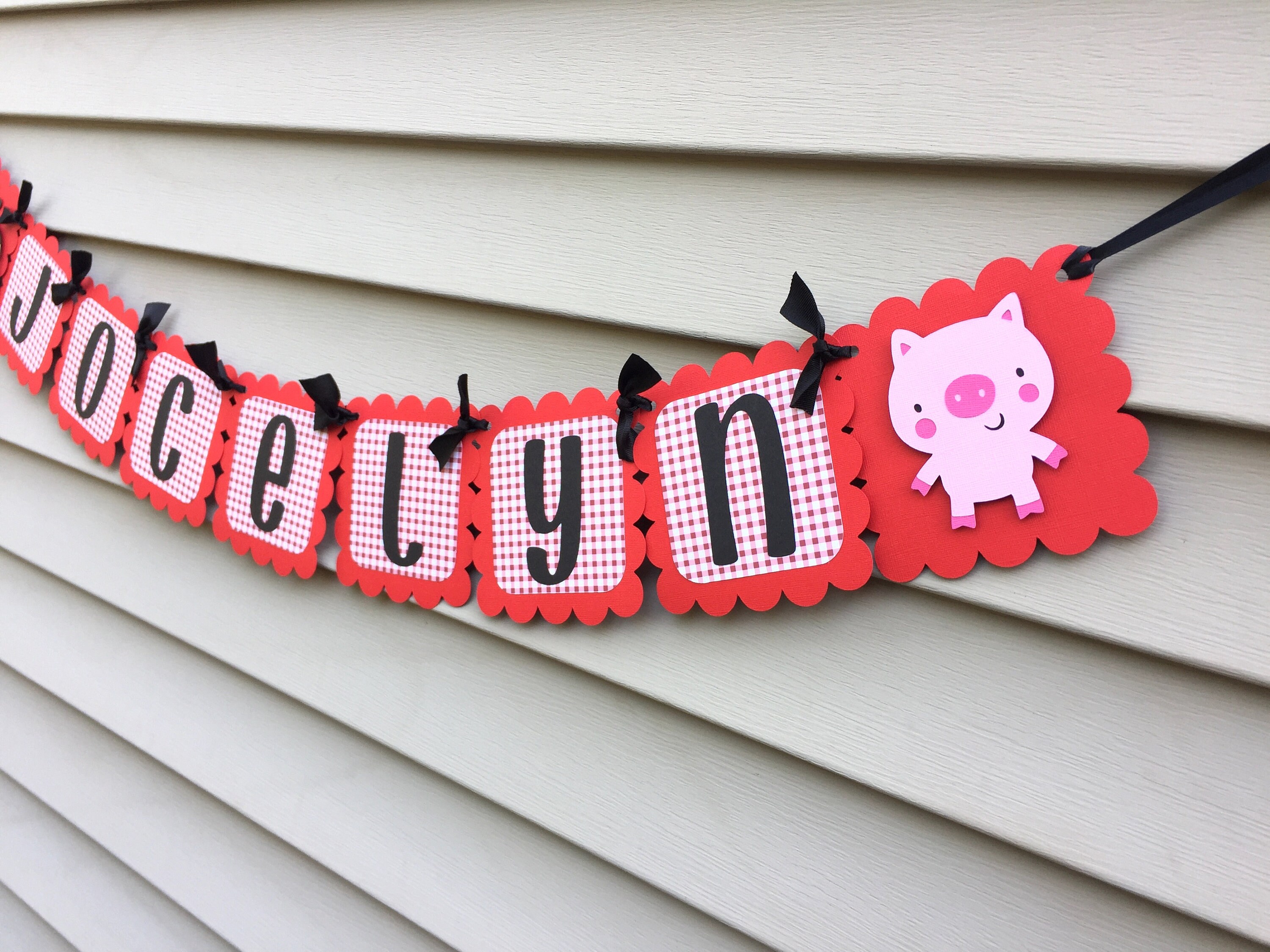 Farm Animal Name Banner Barnyard Animals | Etsy