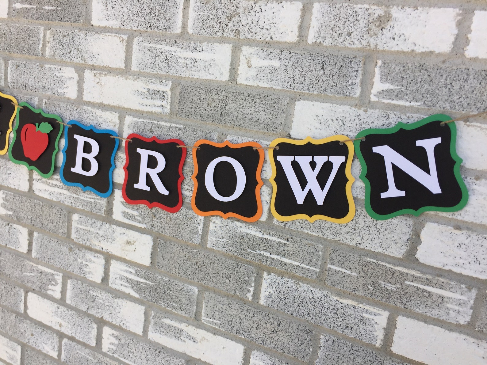 Teacher Name Banner Back to School Banner Classroom Banner | Etsy