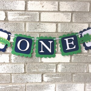 Alligator Banner Alligator ONE Banner Alligator Birthday | Etsy