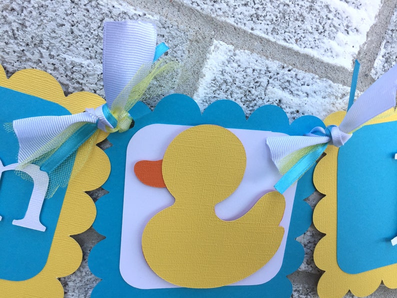 Ducky I Am 1 Highchair Banner Ducky Banner Rubber Duck - Etsy