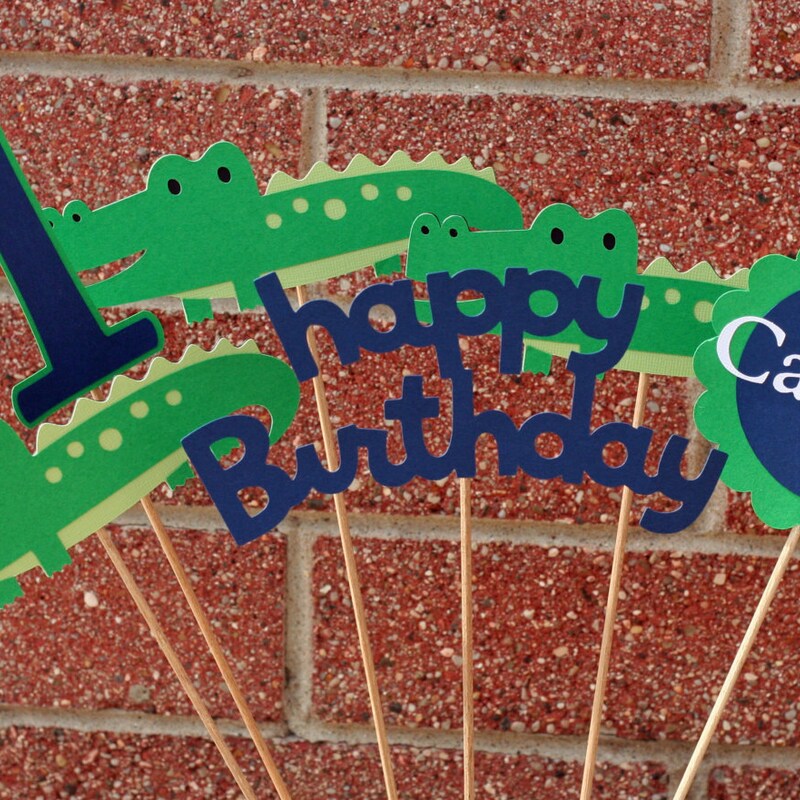 Alligator Birthday - Etsy