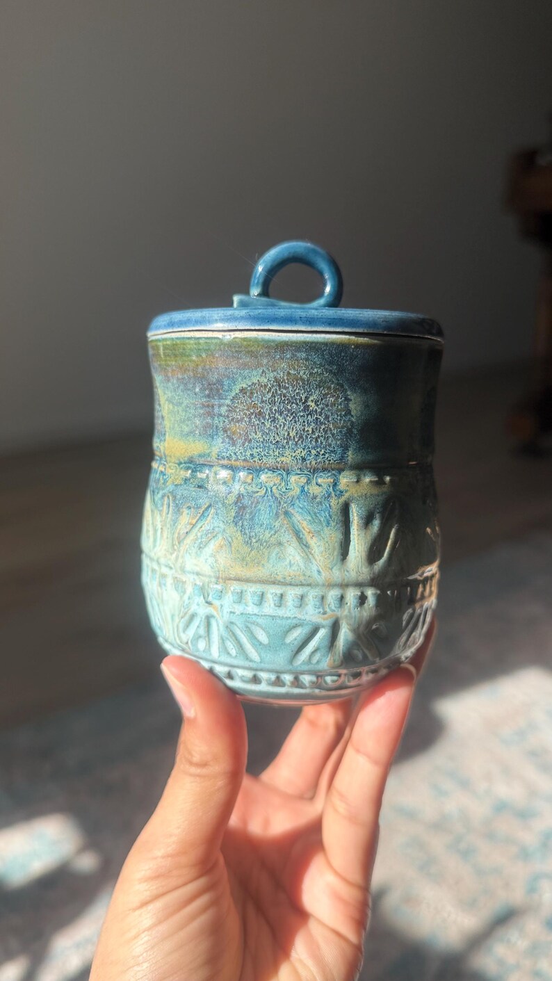 Lidded Jar - Etsy Australia