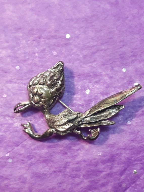 Vintage signed tortolani bird - Gem