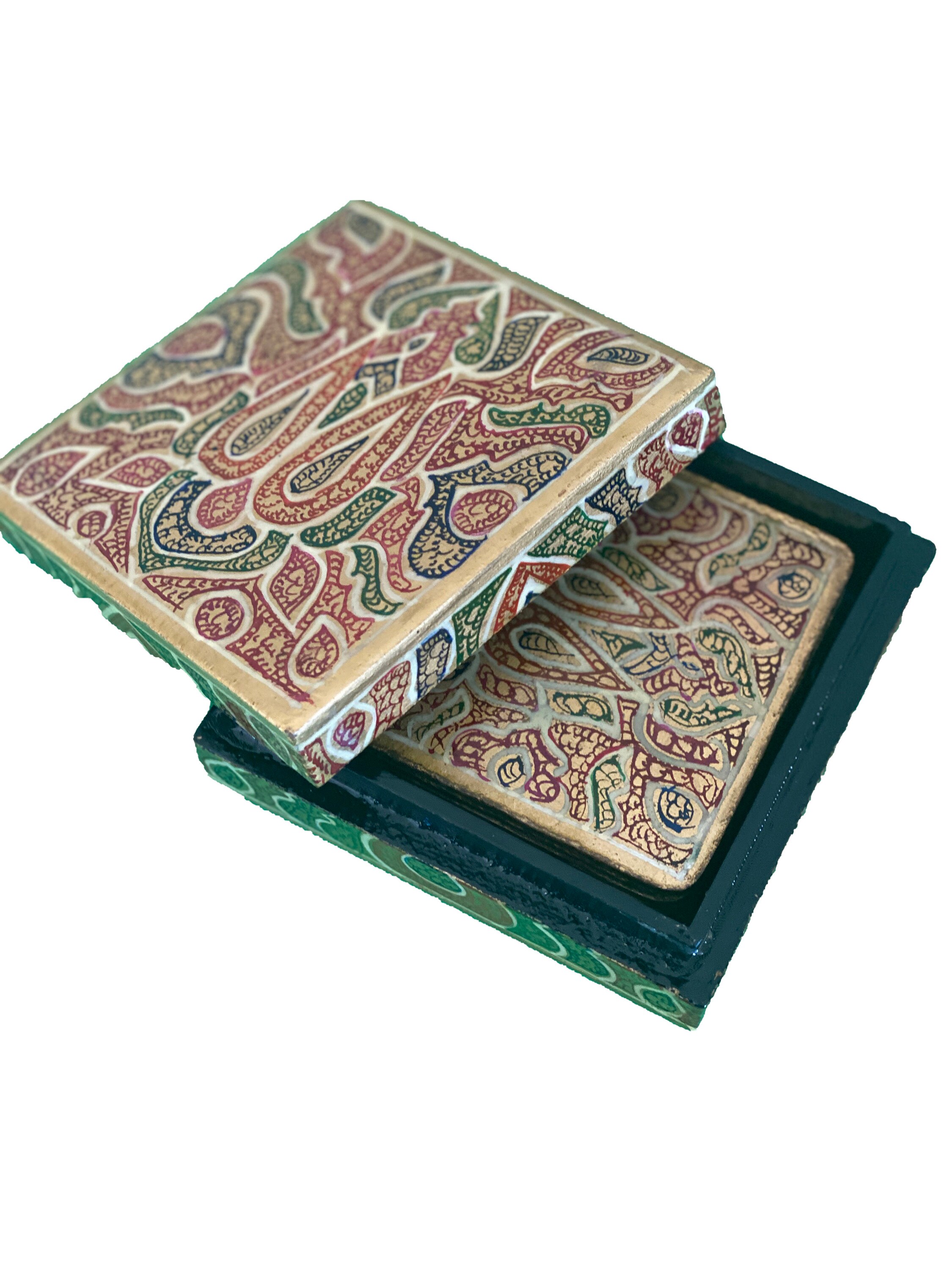 Bohemian Decor Indian Folk Art Coaster Set Gifts for House - Etsy